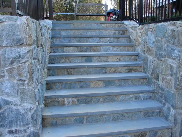 Stone Veneer Steps
