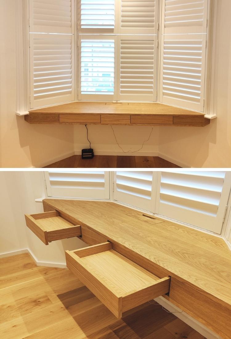 15 Brilliant Bay Window Desk Ideas That Will Give Your Work or Study ...