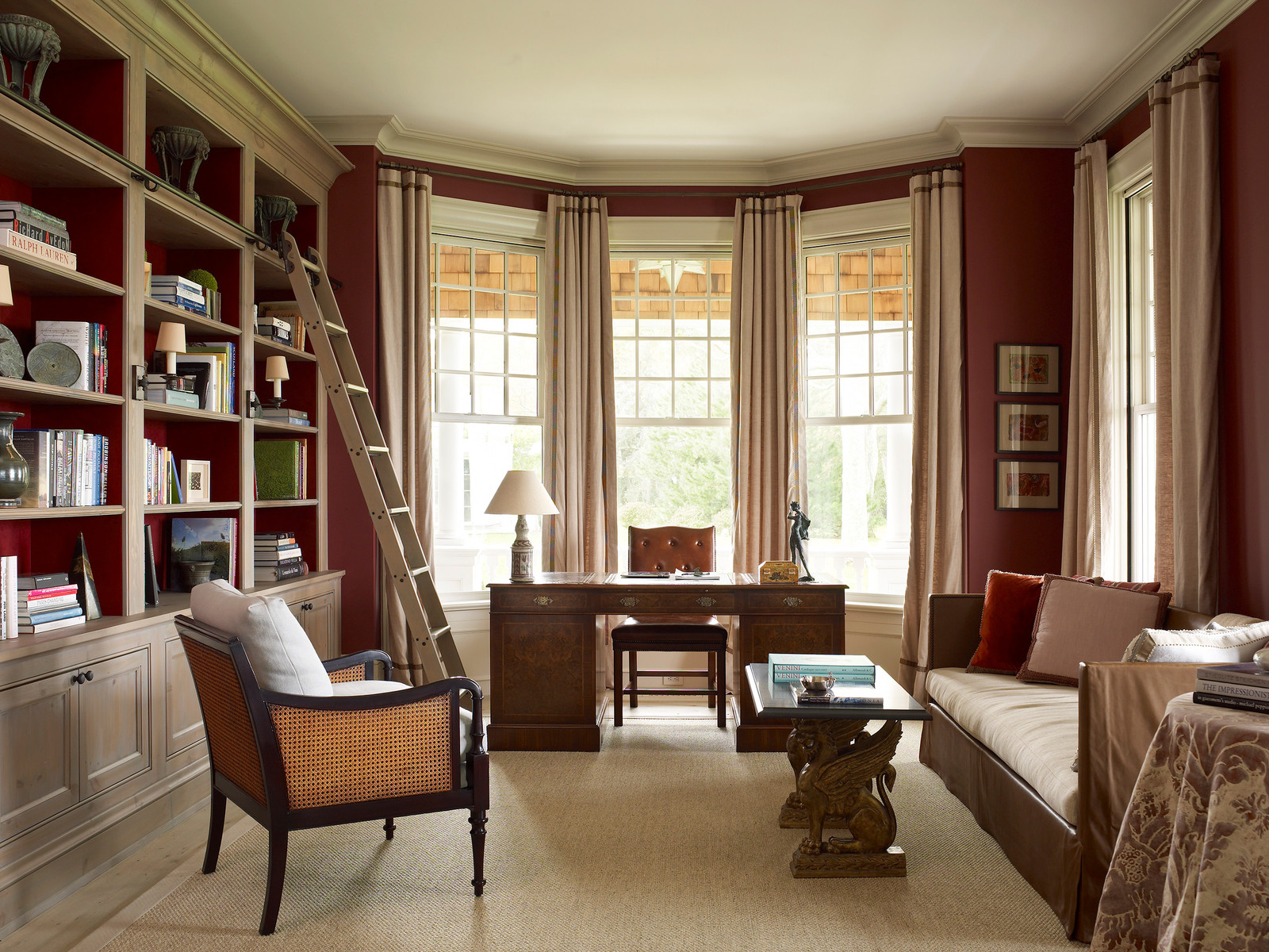 15 Brilliant Bay Window Desk Ideas That Will Give Your Work or Study ...